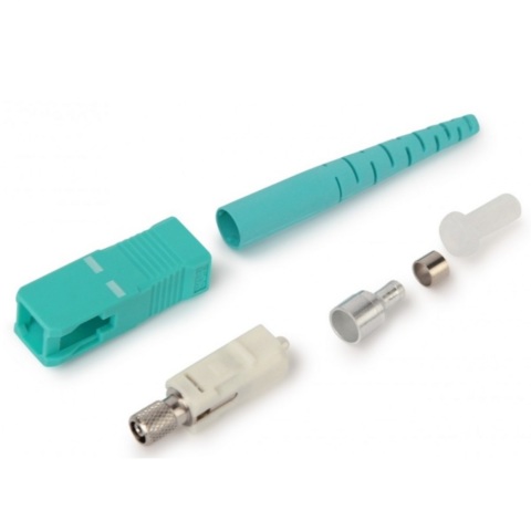 Купить Hyperline FK-STD-SC/SA-MM-UPC-AQ-S2-AQ Клеевой разъем ...