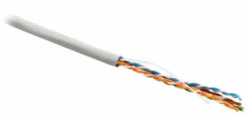 Купить Hyperline UUTP4-C5E-S24-IN-PVC-GY-305 (UTP4-C5E-SOLID-GY-305 ...