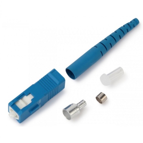 Купить Hyperline FK-STD-SC/SA-SM-UPC-BL-S2-BL-200 Клеевой разъем - ВИДЕОГЛАЗ Москва