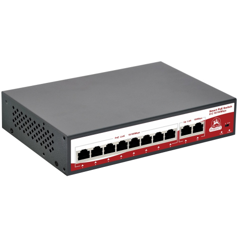 Купить Sarmatt SR-PS0820FBL Коммутаторы POE - ВИДЕОГЛАЗ Москва