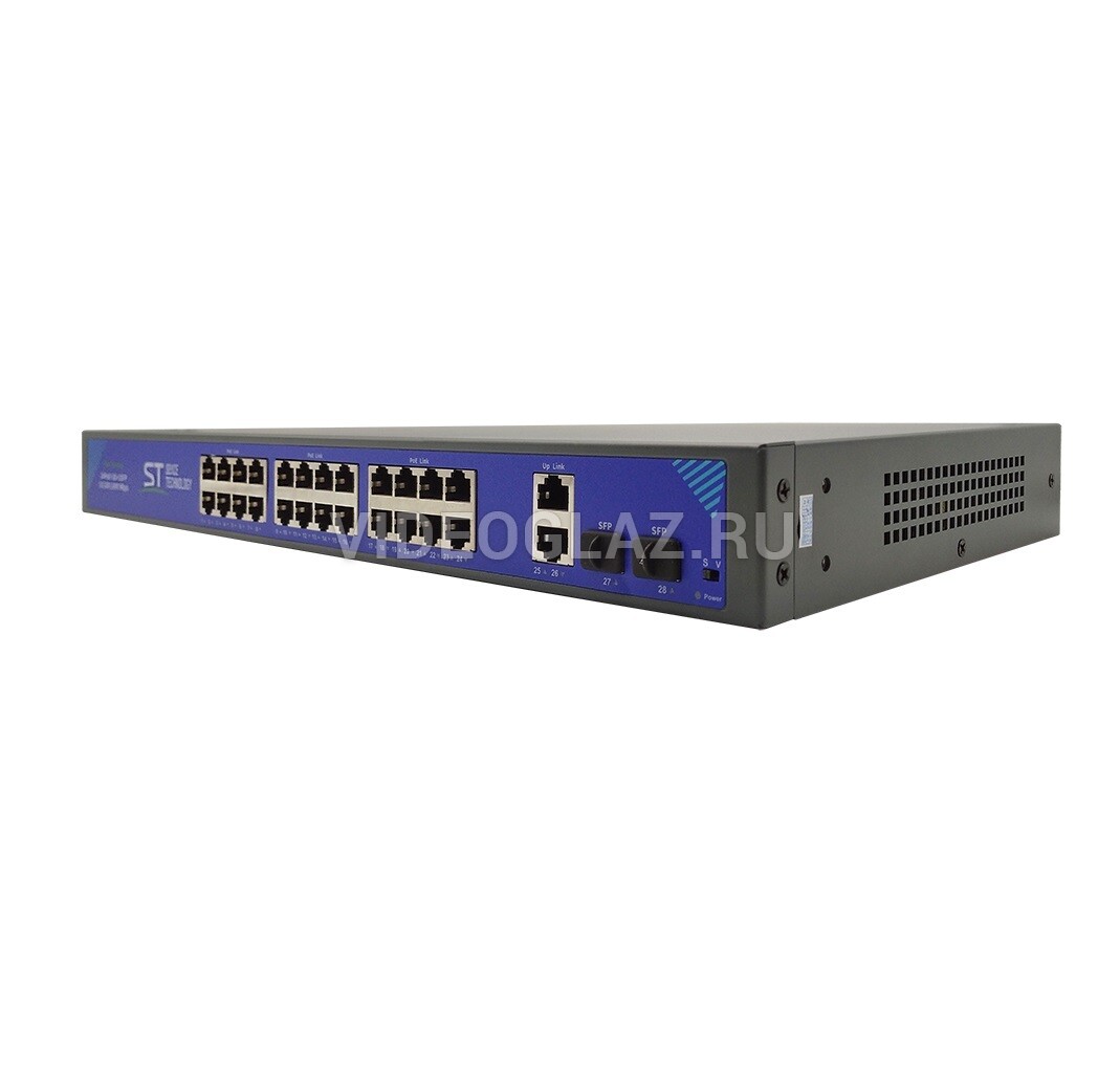 Купить Space Technology ST-S242POE (24G/2G/2S/400W/AB)PRO Коммутаторы ...
