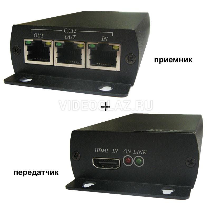 Купить SC&T HE03L Передатчик видеосигнала по витой паре - ВИДЕОГЛАЗ Москва