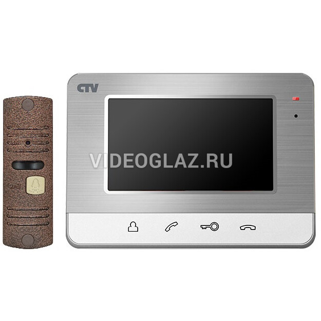 Купить CTV-DP401 S Комплект видеодомофона - ВИДЕОГЛАЗ Москва