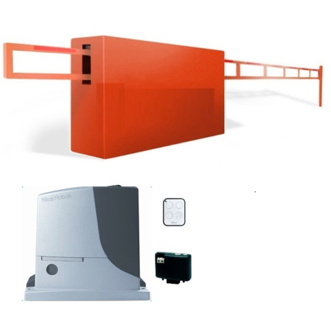 Купить Антивандальный шлагбаум Стандарт 4 метра+Nice RB600BDKIT Комплект шлагбаума - ВИДЕОГЛАЗ ...