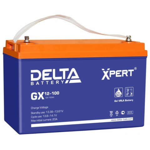 Купить Delta GX 12-100 Аккумулятор - ВИДЕОГЛАЗ Москва