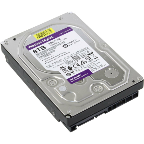 Купить Western Digital WD82PURZ Жесткий диск 8 Тб - ВИДЕОГЛАЗ Москва