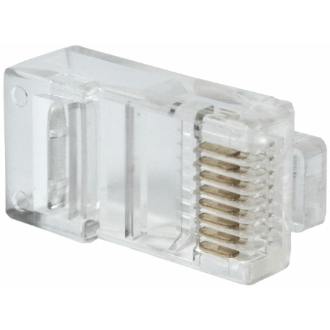 Купить Коннектор RJ-45 Optimus (Cat-5e, 8P8C) (20 шт)_v.1 Разъем ...