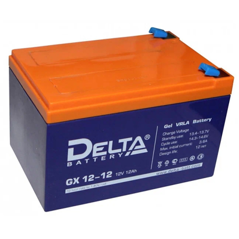 Купить Delta GX 12-12 Аккумулятор - ВИДЕОГЛАЗ Москва