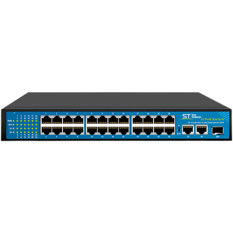 Купить Space Technology ST-S244POE, (2G/1S/340W/A) PRO Коммутаторы POE ...
