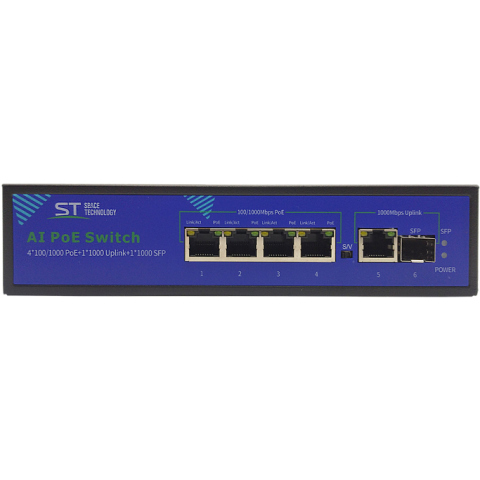 Купить Space Technology ST-S42POE(4G/1G/1S/65W/А) (версия 3 ...
