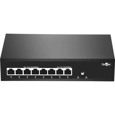 Купить Smartec ST-NS206MB-MD Коммутаторы POE - ВИДЕОГЛАЗ Москва